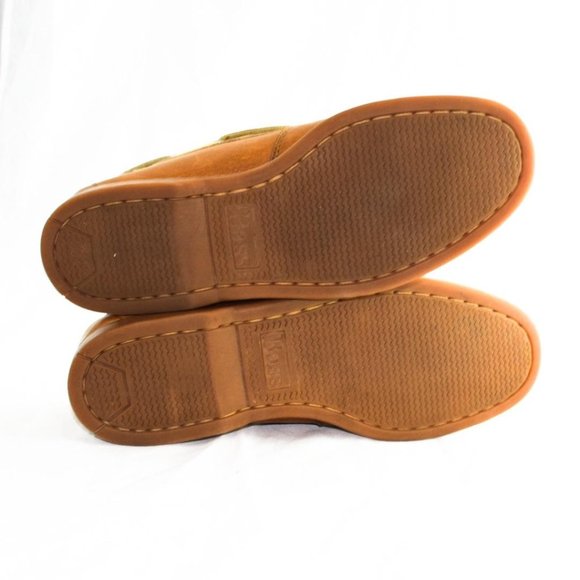 Bass | Shoes | Bass Seafarer Mens Brown Leather Deck Boat Shoes | Poshmark